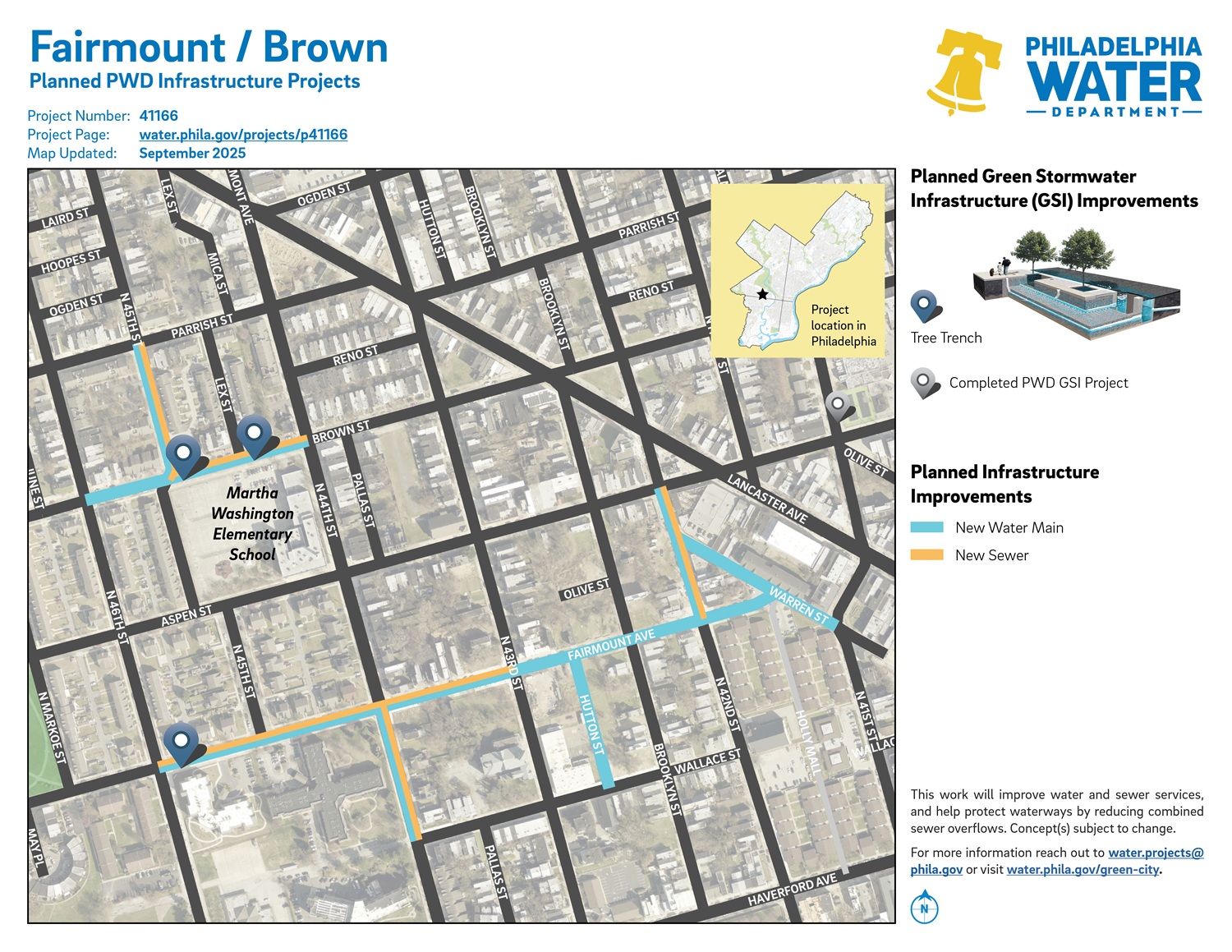 41166 – Fairmount / Brown –Projects & Construction